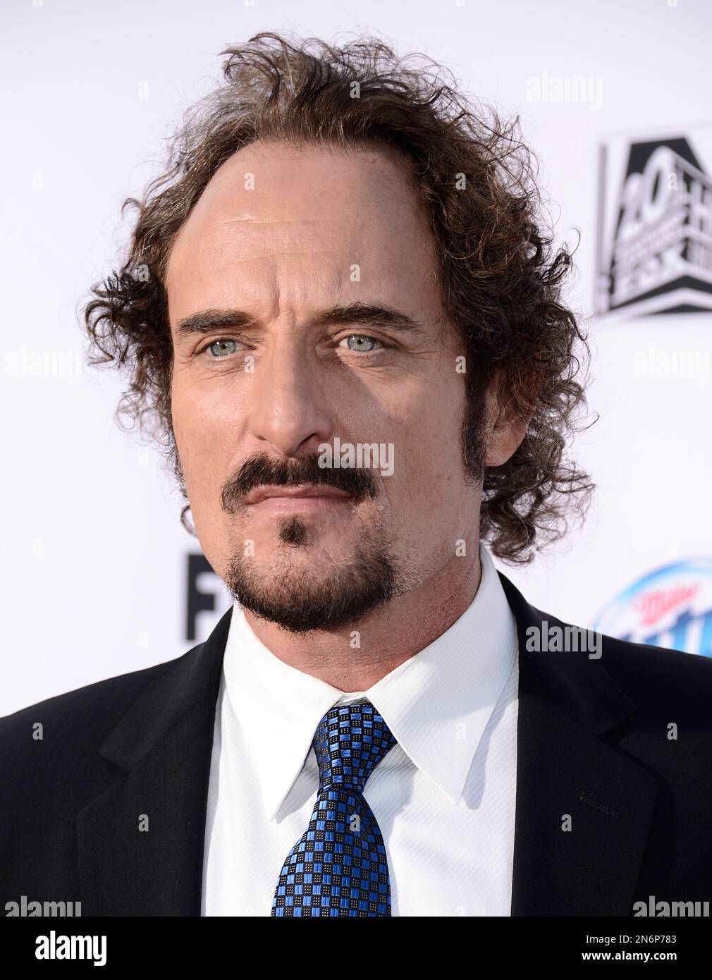 Actor Kim Coates arrives on the red carpet at the season six premiere ...
