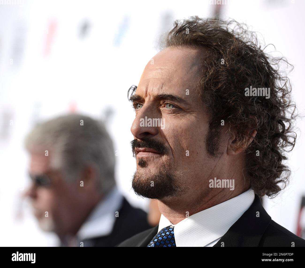 Actor Kim Coates arrives on the red carpet at the season six premiere ...