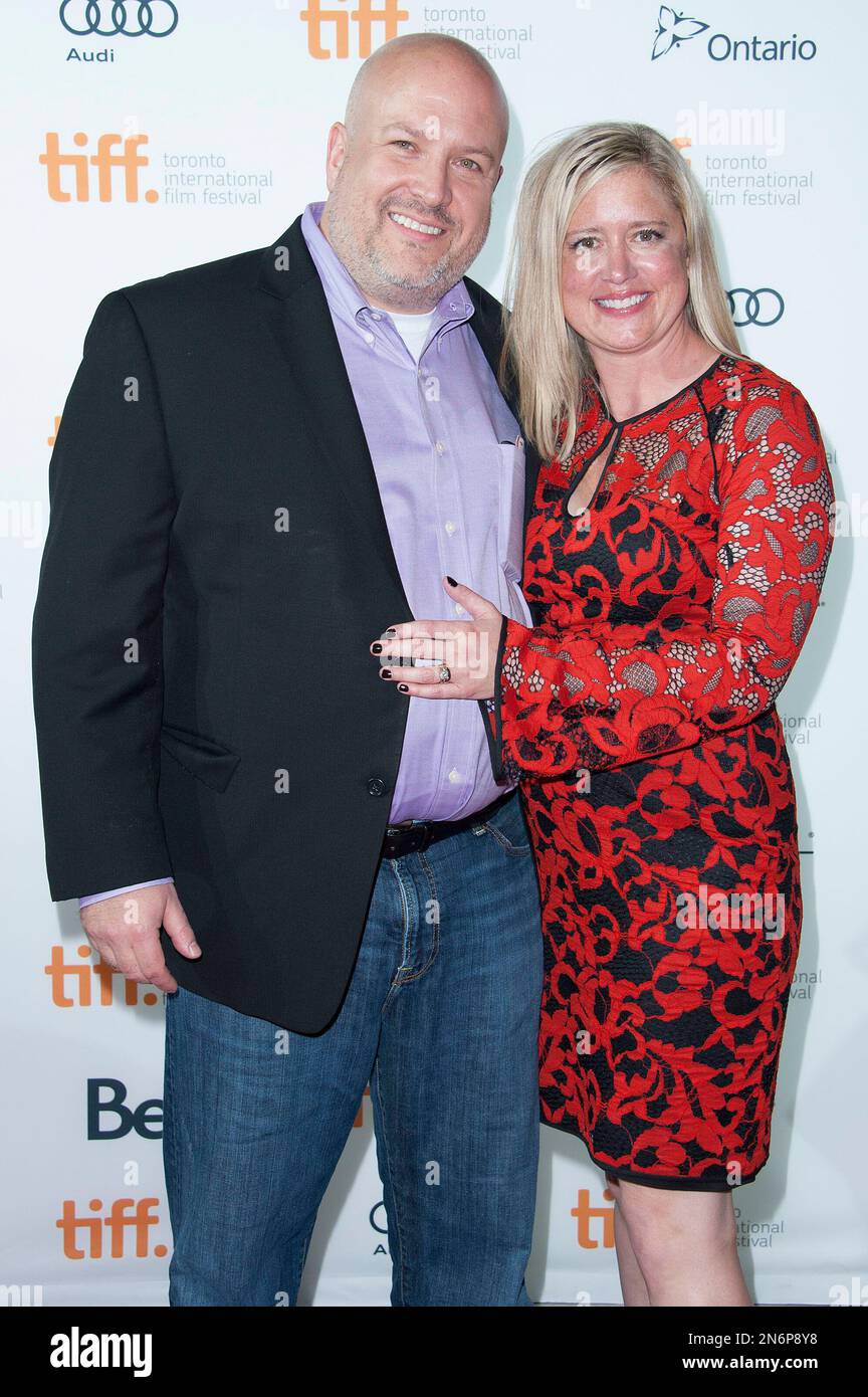 Executive Producer Paul Chibe and wife Sara Chibe arrive at the ...