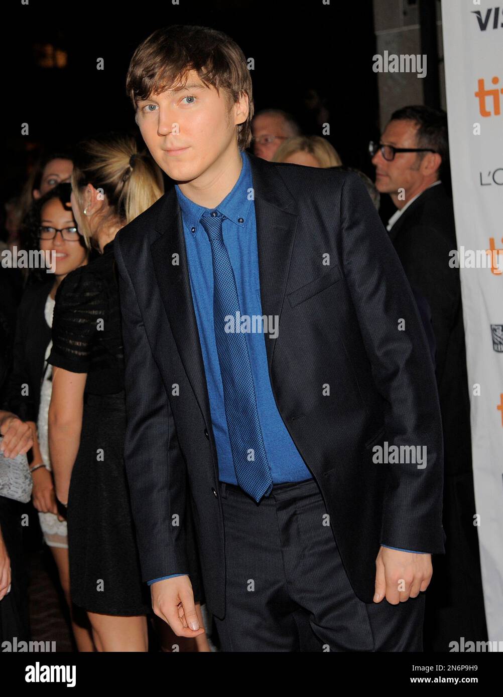 Paul Dano arrives at the premiere of "The F Word" on day 3 of the ...