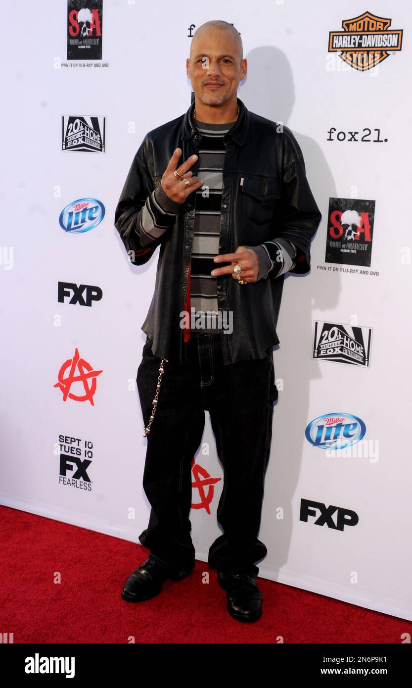 David Labrava arrives at FX's "Sons of Anarchy" Season 6 Premiere ...