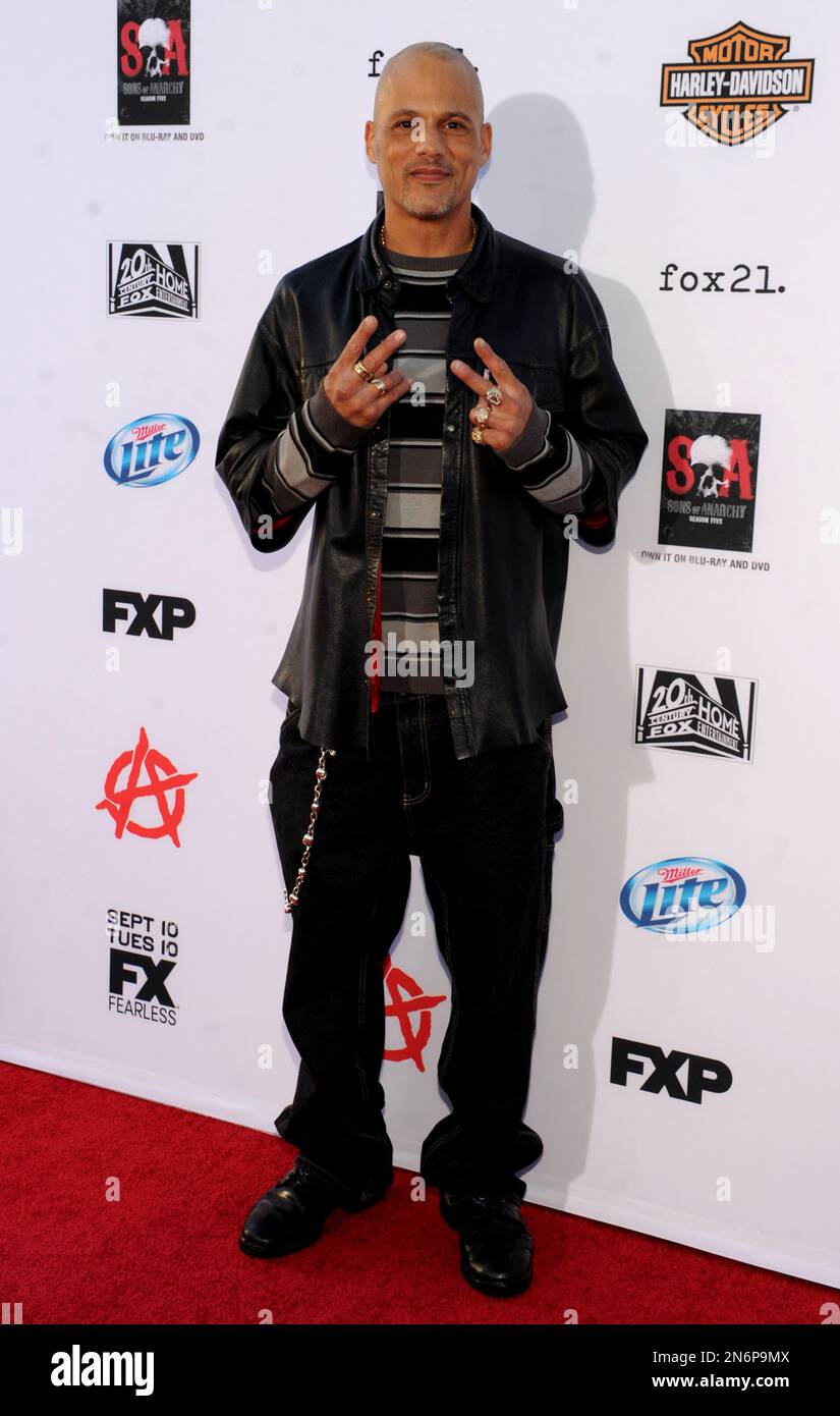David Labrava arrives at FX's "Sons of Anarchy" Season 6 Premiere Screening and Party, on ...