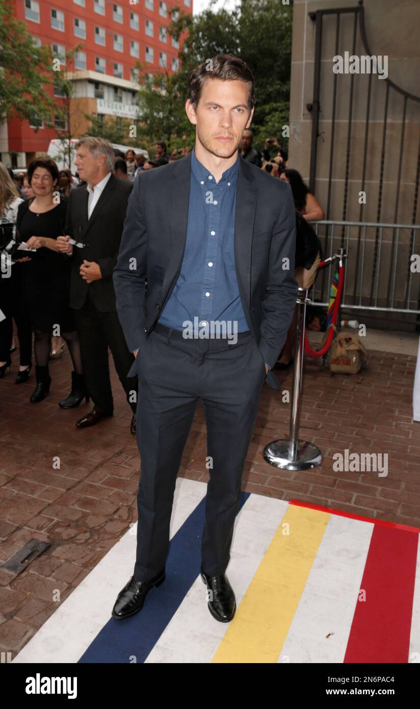 Tom Lipinski arrives at the premiere of "Labor Day" on day 3 of the ...