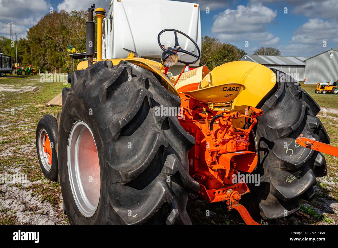1955 case 400 diesel tractor hi-res stock photography and images - Alamy