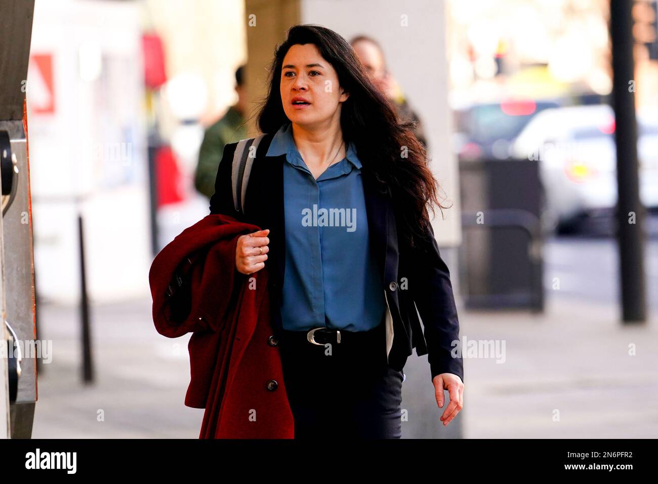 Climate activist Amy Rugg-Easey, 31, arriving at Westminster ...