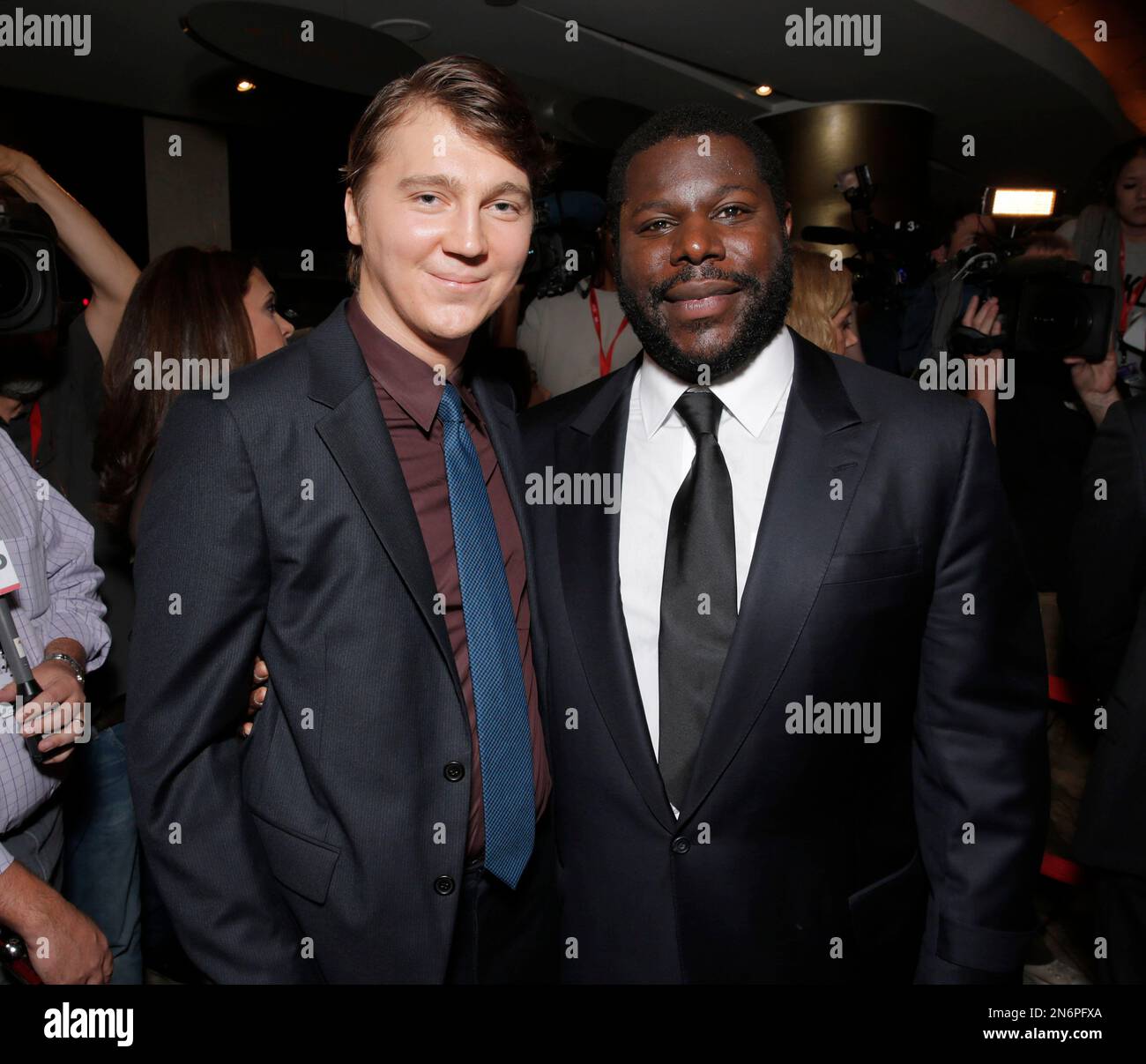Paul Dano and Director Steve McQueen are seen at Fox Searchlight's ...