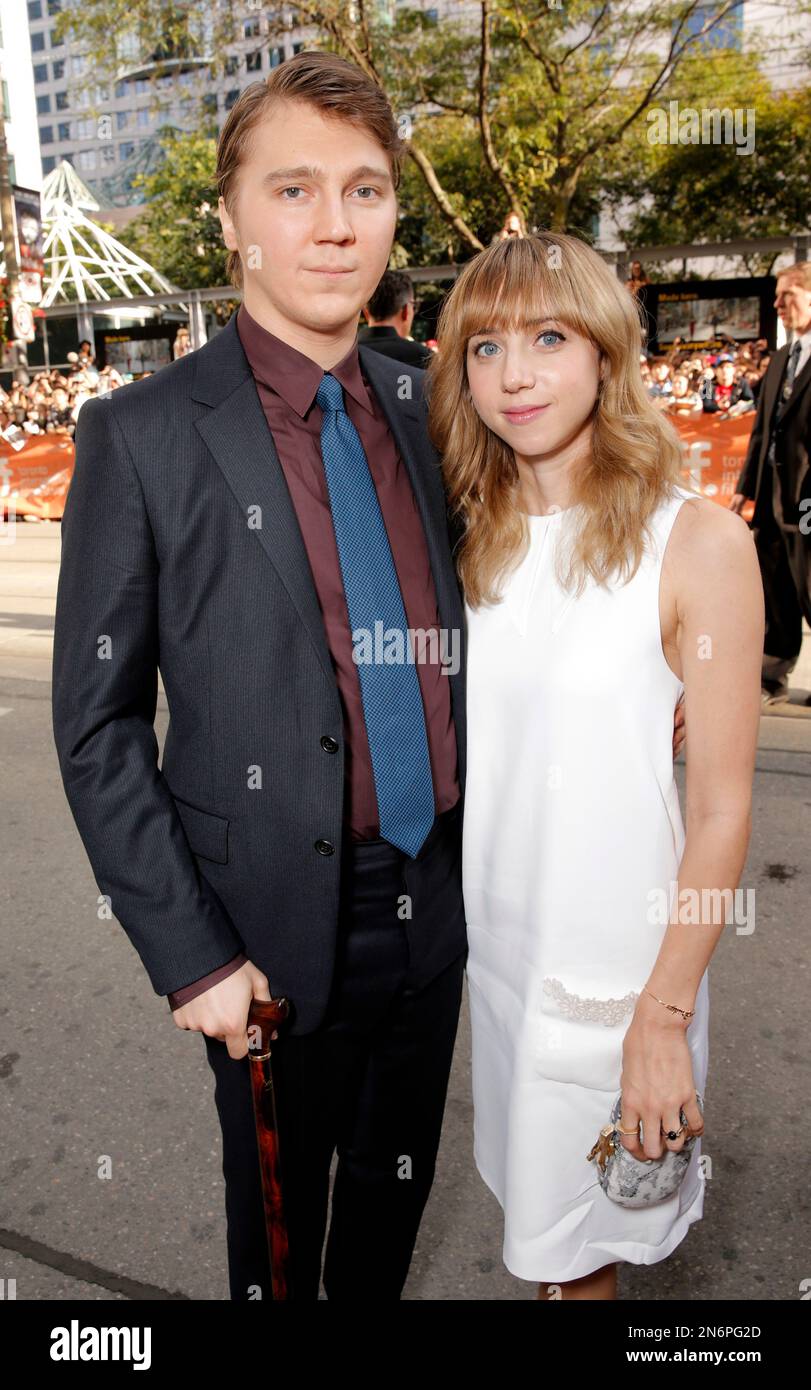 Paul Dano and Zoe Kazan are seen at Fox Searchlight's Premiere of "12 ...