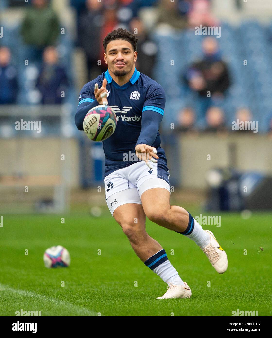 10th February 2023: Guinness Six Nations 2023. ScotlandÕs Sione ...