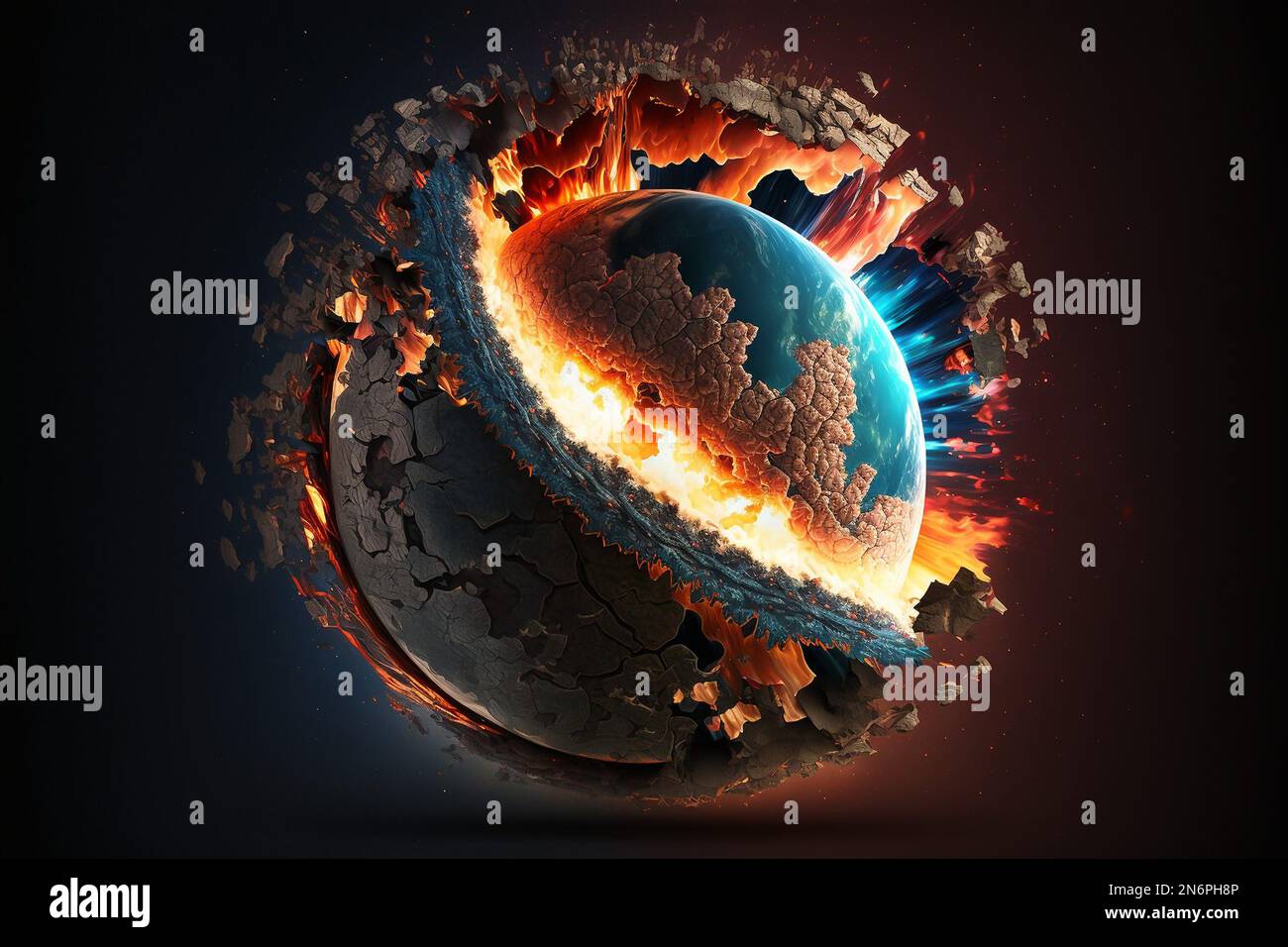 Explosion fire dramatic hi-res stock photography and images - Alamy