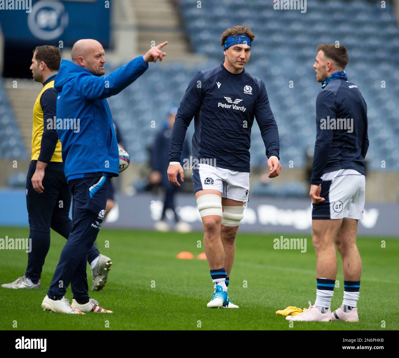 10th February 2023: Guinness Six Nations 2023. Scotland coach Gregor ...