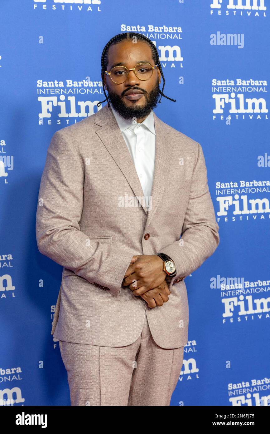 Santa Barbara, CA, February 9, 2023, Ryan Coogler arrives at the 2023 ...