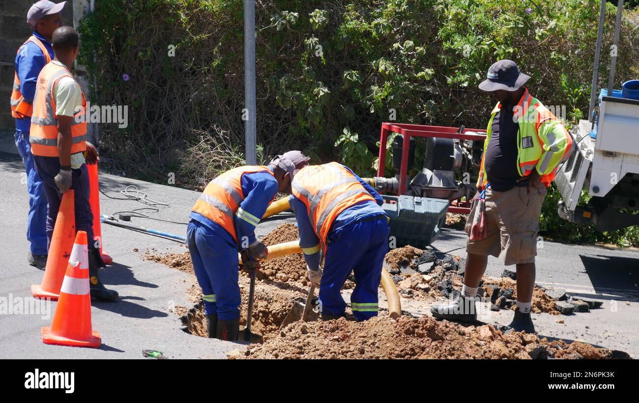 Water pipe repair Stock Photo - Alamy