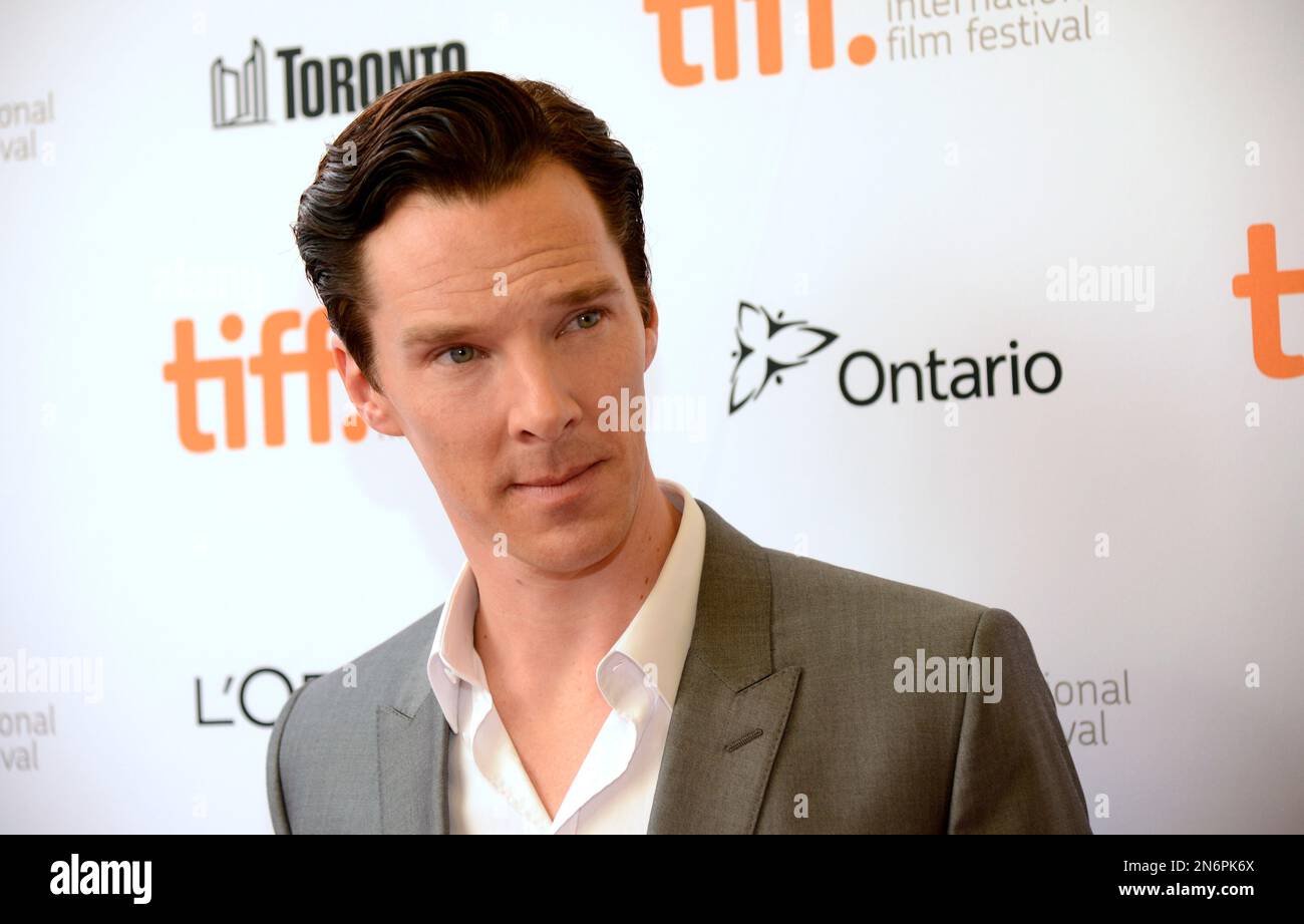 Benedict Cumberbatch arrives at the premiere for "12 Years a Slave" on ...