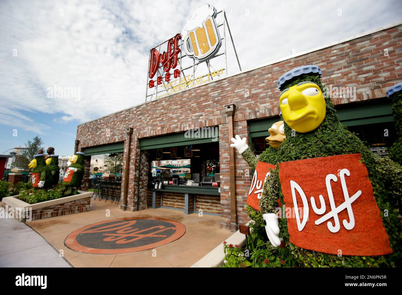 This Sept. 5, 2013 photo shows the entrance to Duff Gardens, serving ...