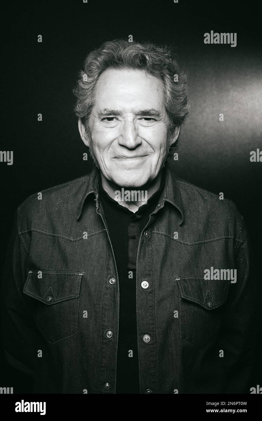 Singer Miguel Rios poses for Europa Press at the offices of the IEA on ...