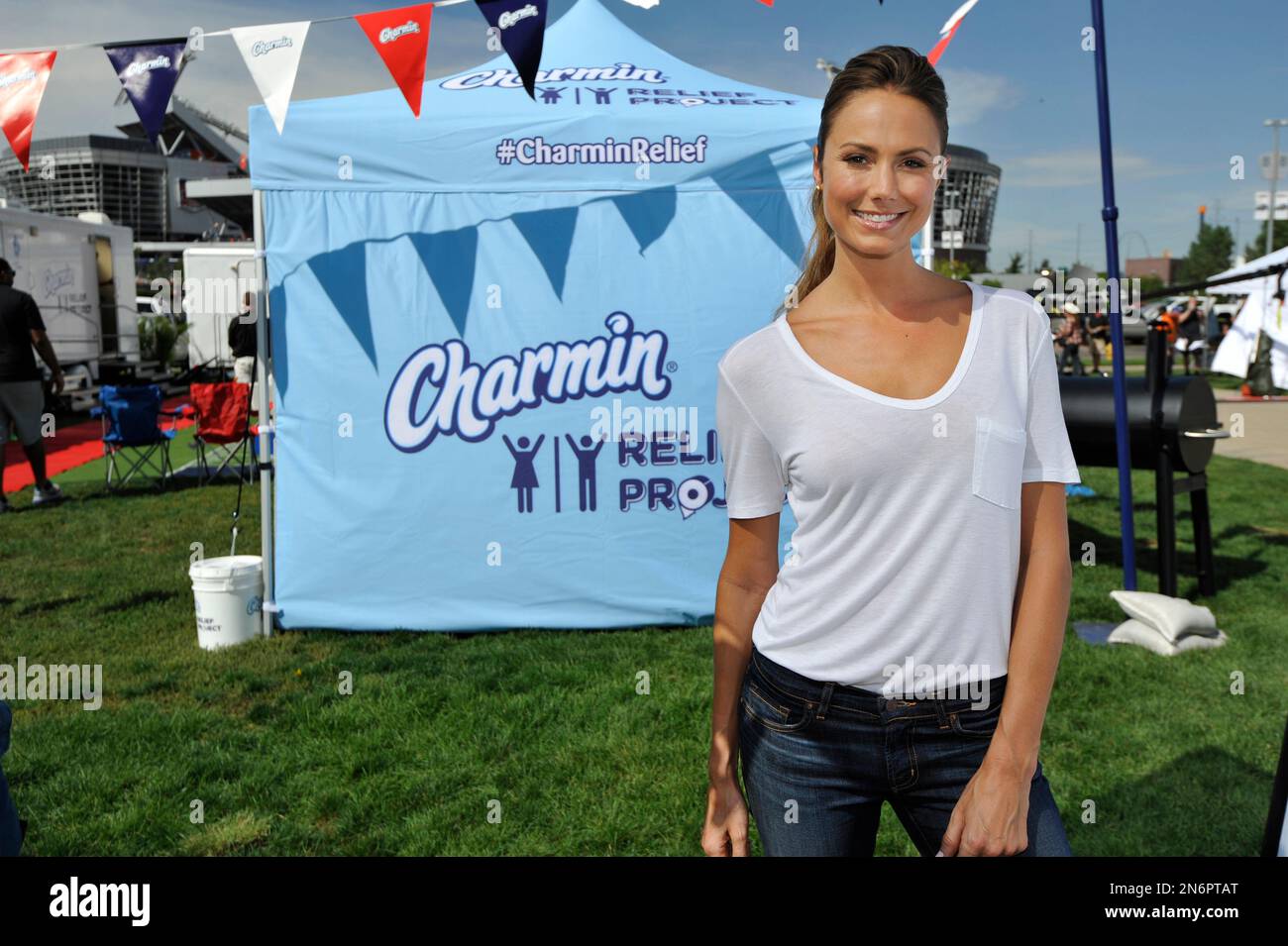 IMAGE DISTRIBUTED FOR CHARMIN - Stacy Keibler joins The Charmin Relief ...