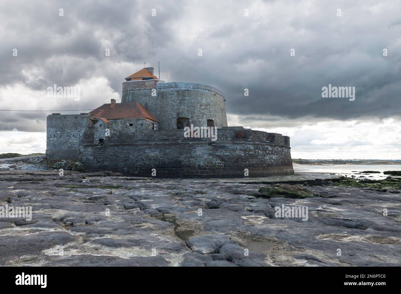 the vauban fort in Ambleteuse in France Stock Photo - Alamy