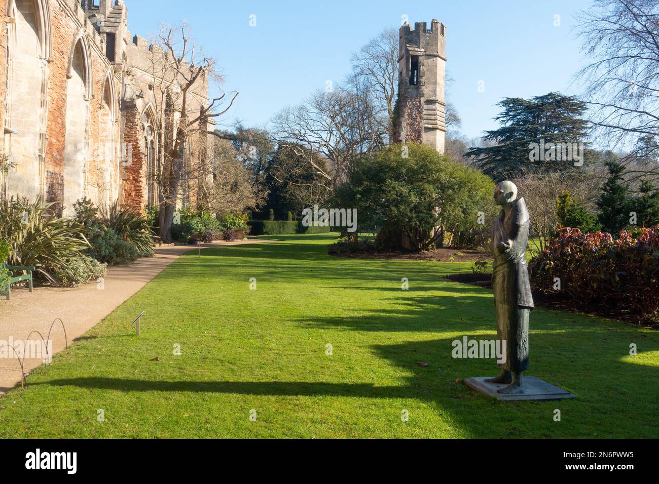 Sculpture by David Backhouse (born 1941), a Somerset artist, called ...