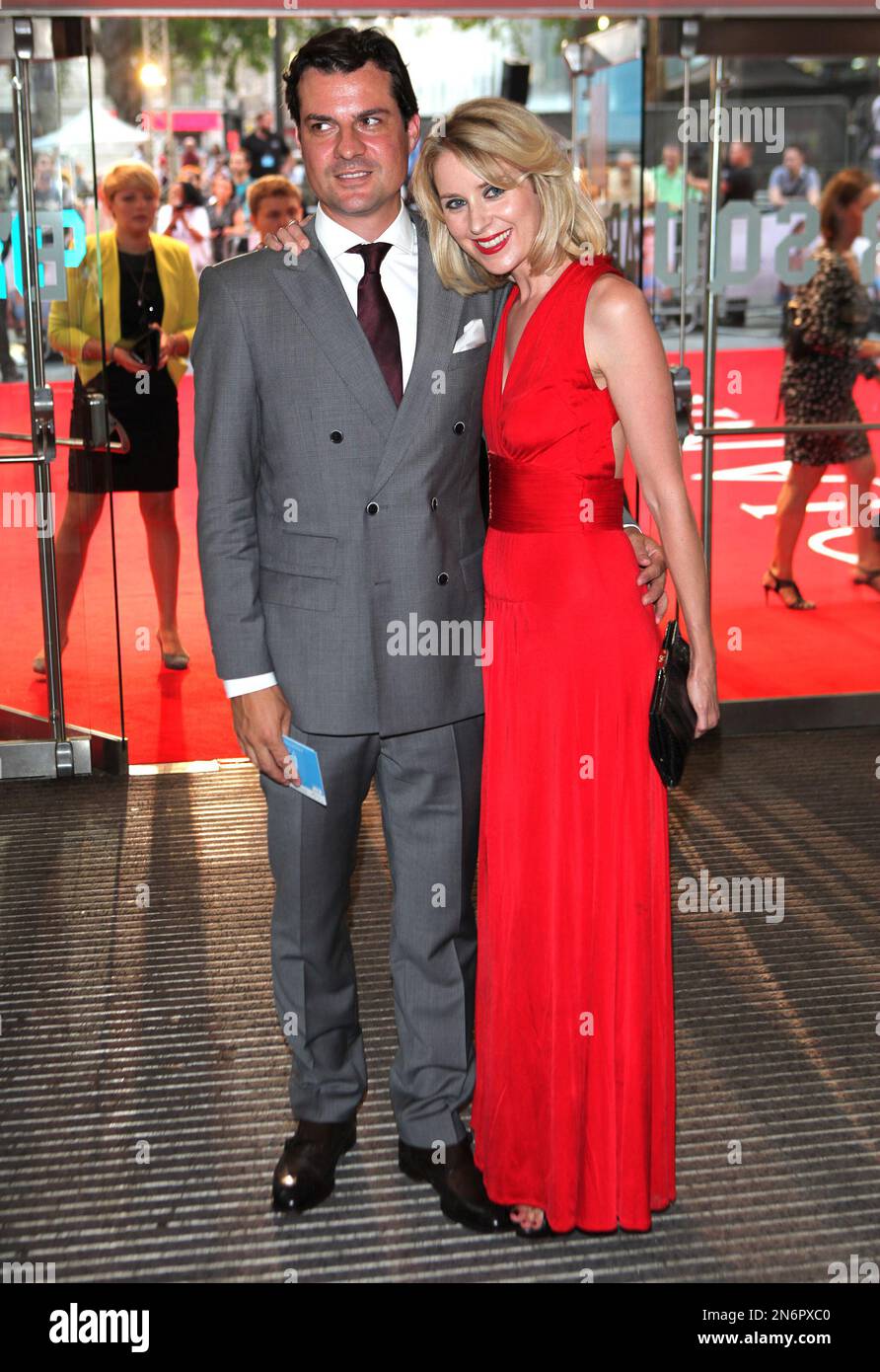 Daniel Pirrie and guest arrive at the World Premiere of 'Diana', on ...