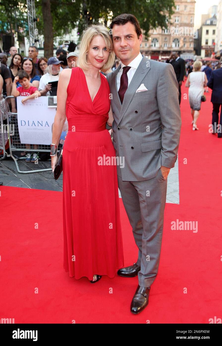 Daniel Pirrie and guest arrive at the World Premiere of 'Diana', on ...