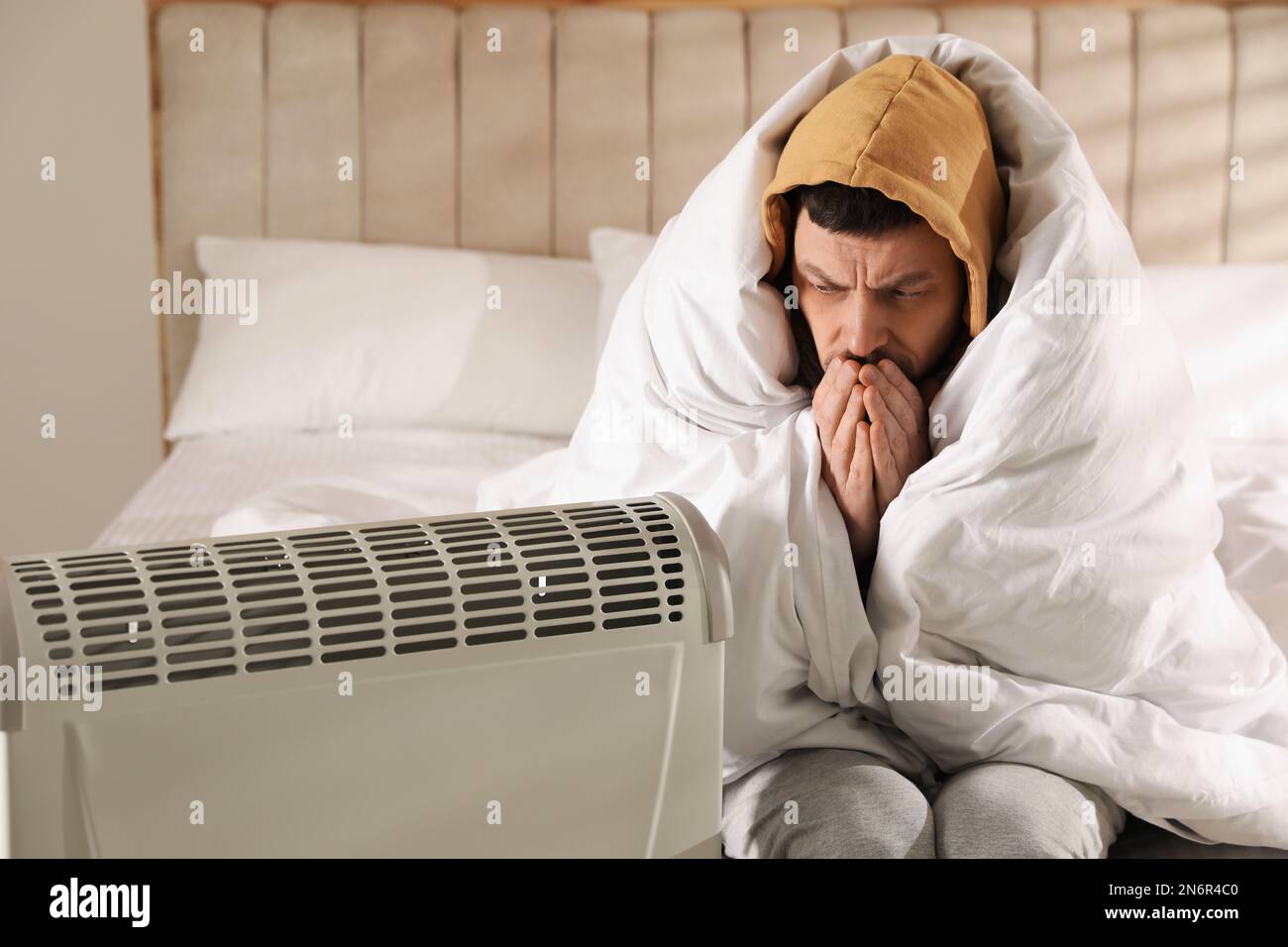 Electric heater bedroom hi-res stock photography and images - Alamy