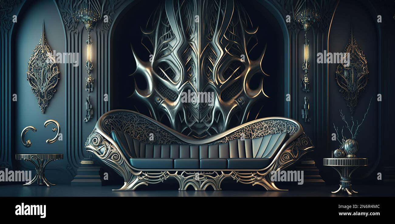 Cyberpunk furniture hi-res stock photography and images - Alamy