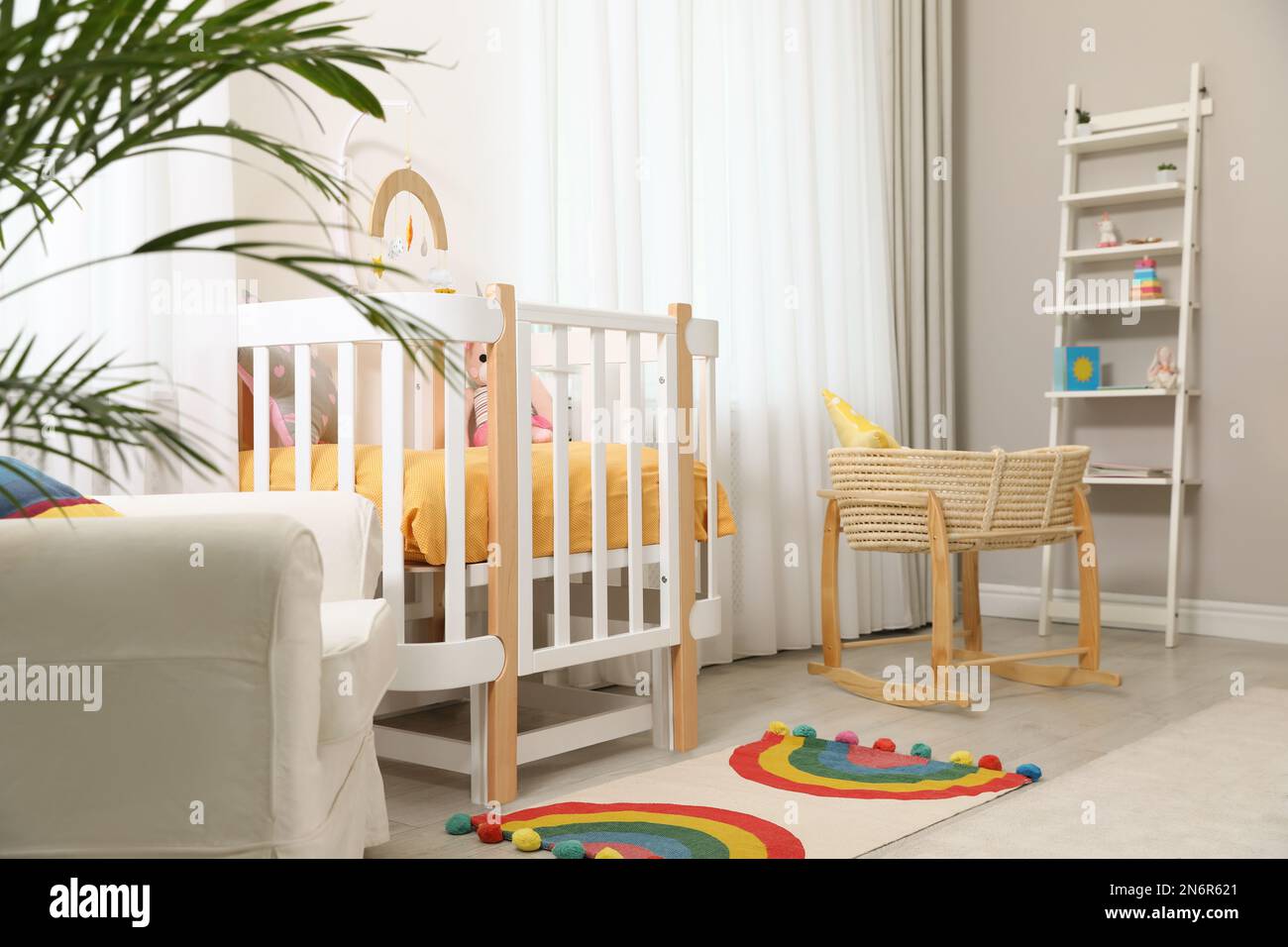 Beautiful baby room interior hi-res stock photography and images - Alamy