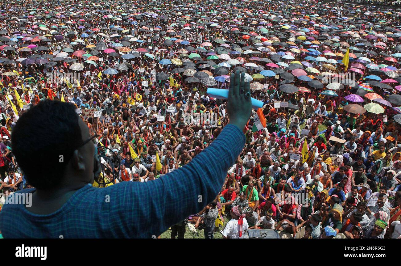 FILE - In this Aug. 20, 2013 file photo, student leader Pramod Boro ...