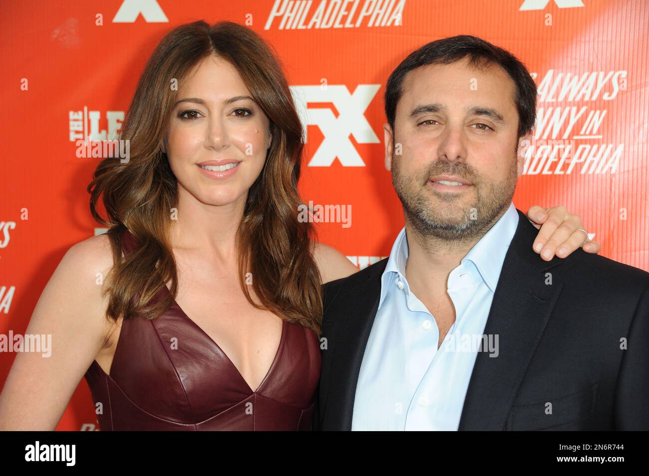 Jackie Marcus Schaffer, left, and Jeff Schaffer arrive at the FXX ...