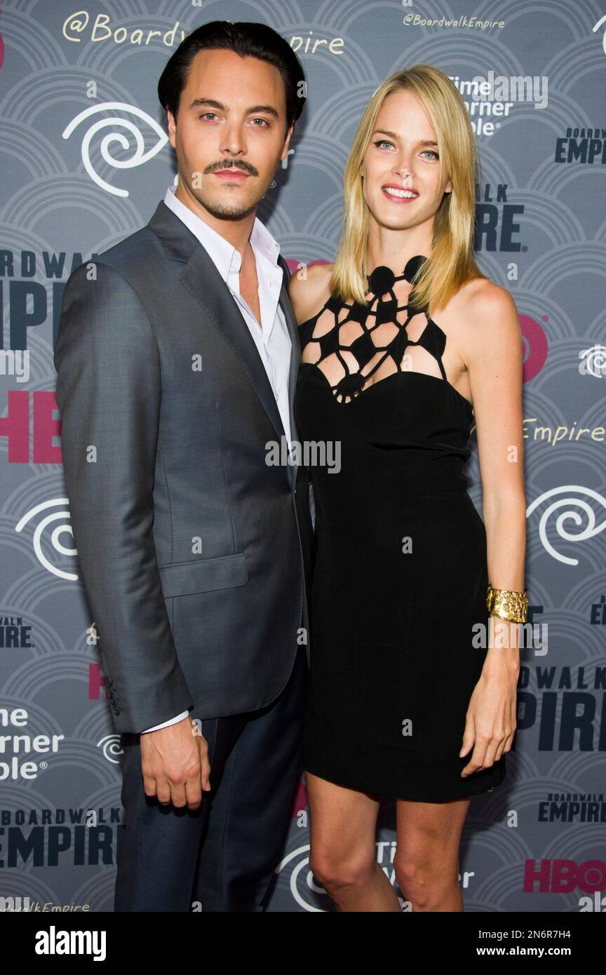 Jack Huston and Shannan Click attend the "Boardwalk Empire" 4th season ...