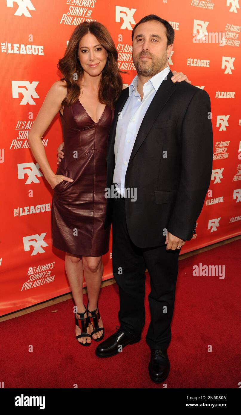 From left, Jackie Marcus Schaffer and Jeff Schaffer arrive at the ...
