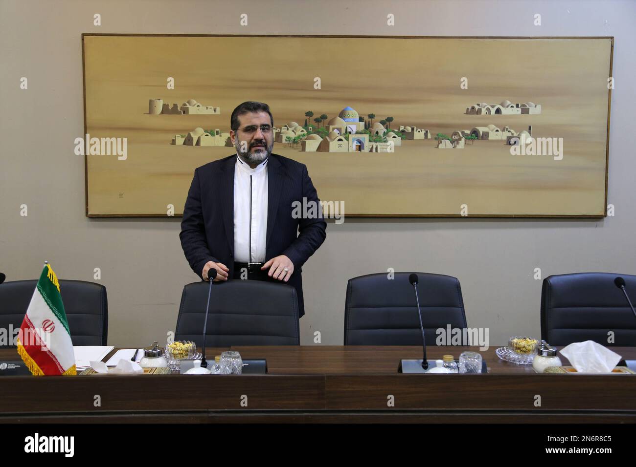 Tehran, Tehran, Iran. 8th Feb, 2023. Iranian Minister of Culture and ...