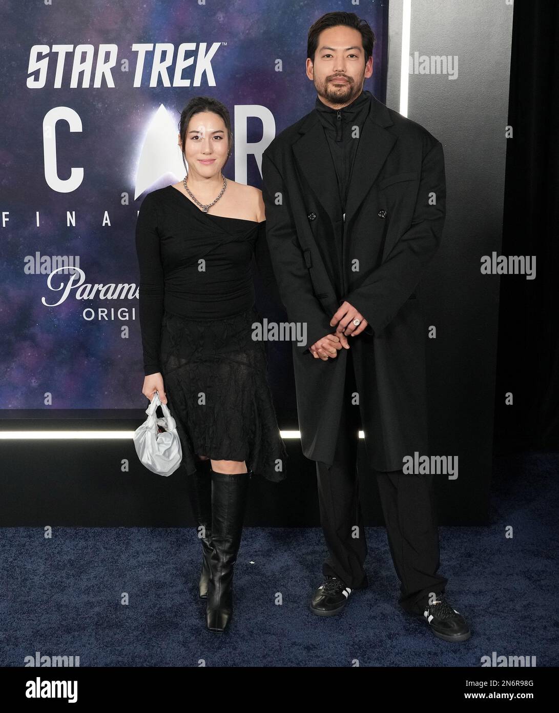 (L-R) Diana Ryu and Joseph Lee at the Paramount+ Original Series' STAR TREK: PICARD Final Season ...