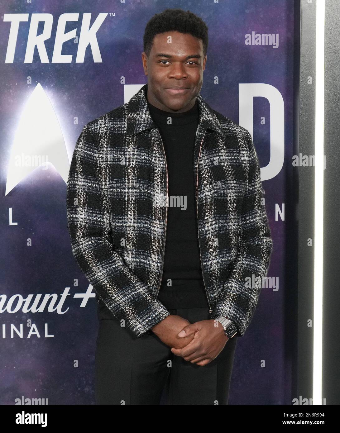 Sam Richardson arrives at the Paramount+ Original Series' STAR TREK ...