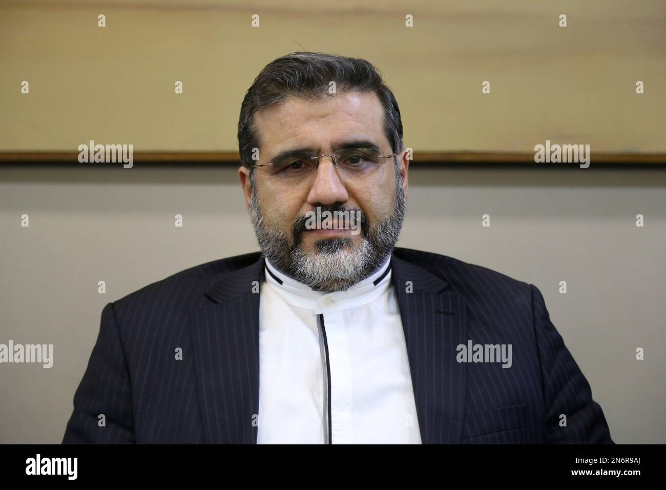 Tehran, Tehran, Iran. 8th Feb, 2023. Iranian Minister of Culture and ...