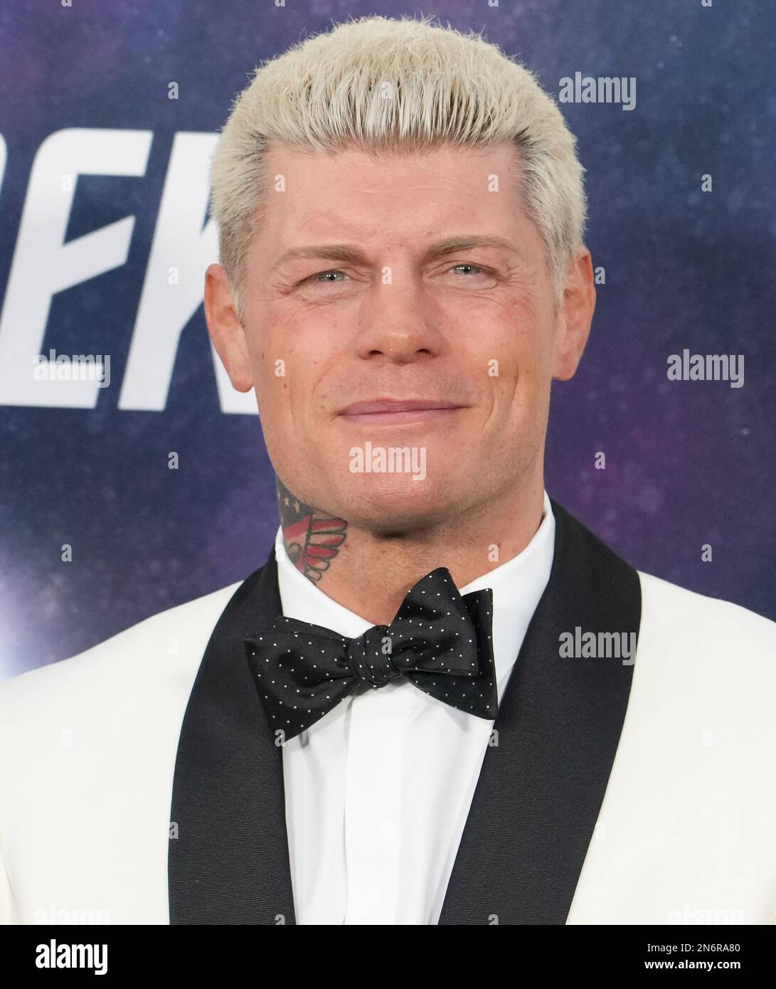 Los Angeles, USA. 09th Feb, 2023. Cody Rhodes arrives at the Paramount ...