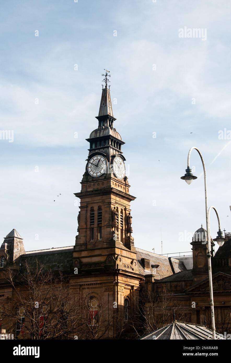 Around the UK - The Atkinson clock tower, Southport, Merseyside Stock ...