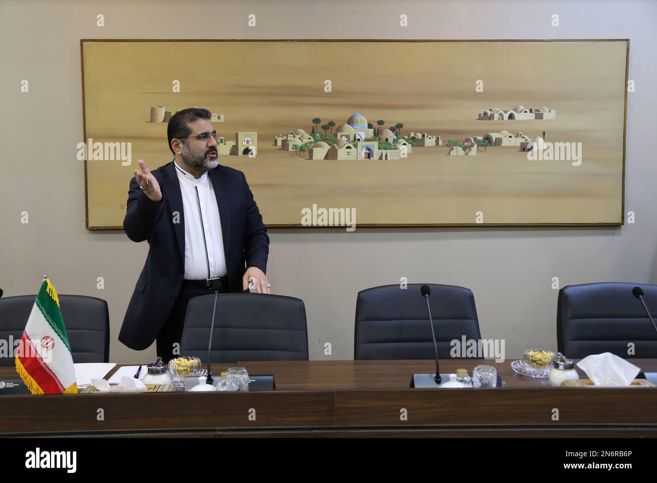 Tehran, Tehran, Iran. 8th Feb, 2023. Iranian Minister of Culture and ...