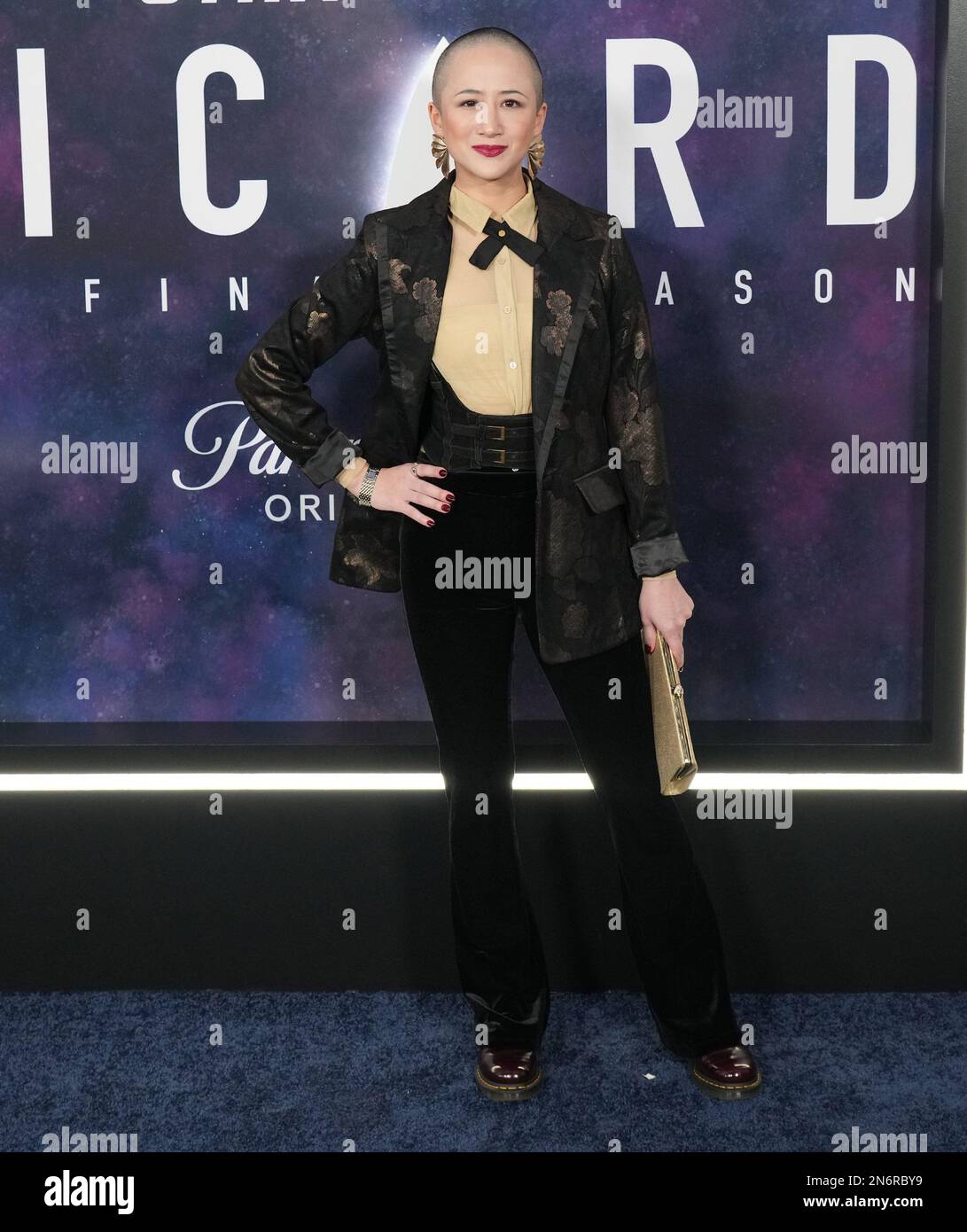 Los Angeles, USA. 09th Feb, 2023. Jin Maley arrives at the Paramount ...
