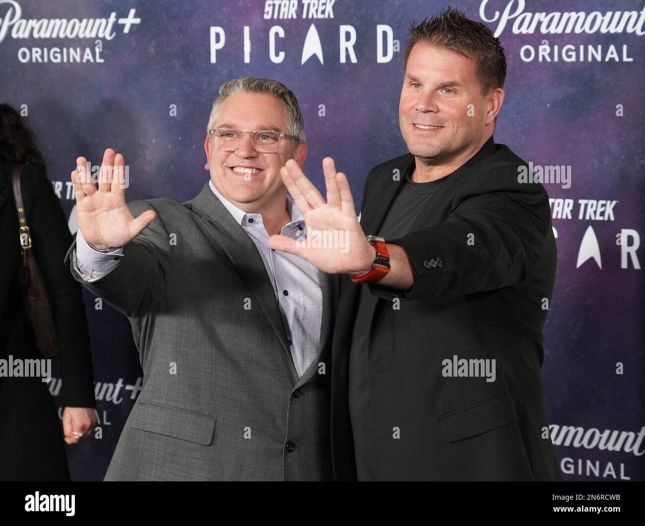 (L-R) Trevor Roth and Rod Roddenberry at the Paramount+ Original Series ...