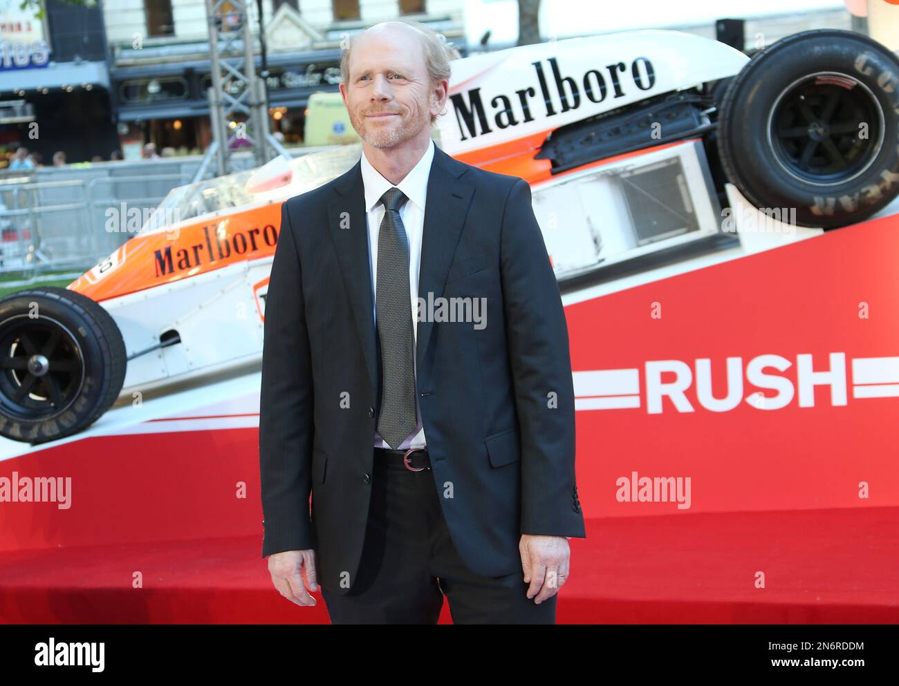 Director Ron Howard arrives for the World Premiere of Rush at a central ...