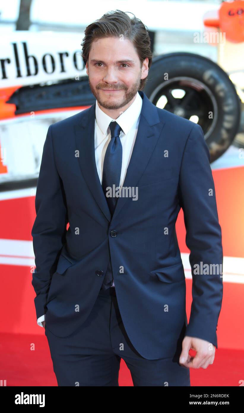 Daniel Brüh arrives for the World Premiere of Rush at a central London ...