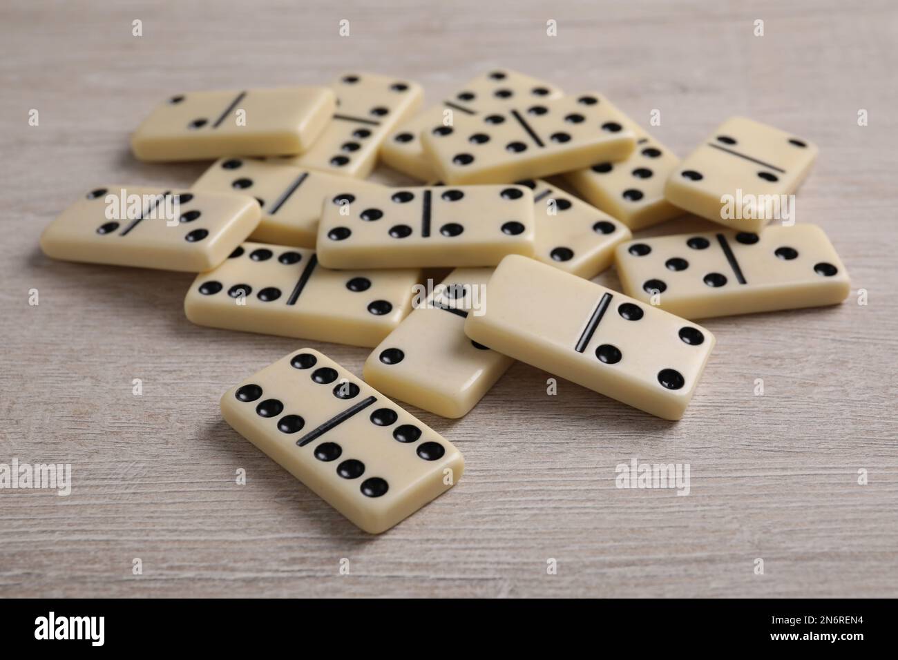 Domino pieces color hi-res stock photography and images - Alamy