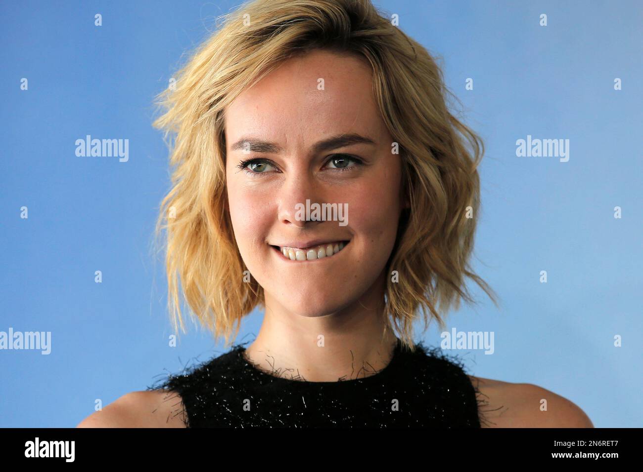 Actress Jena Malone poses during a photo call for the film "The Wait ...