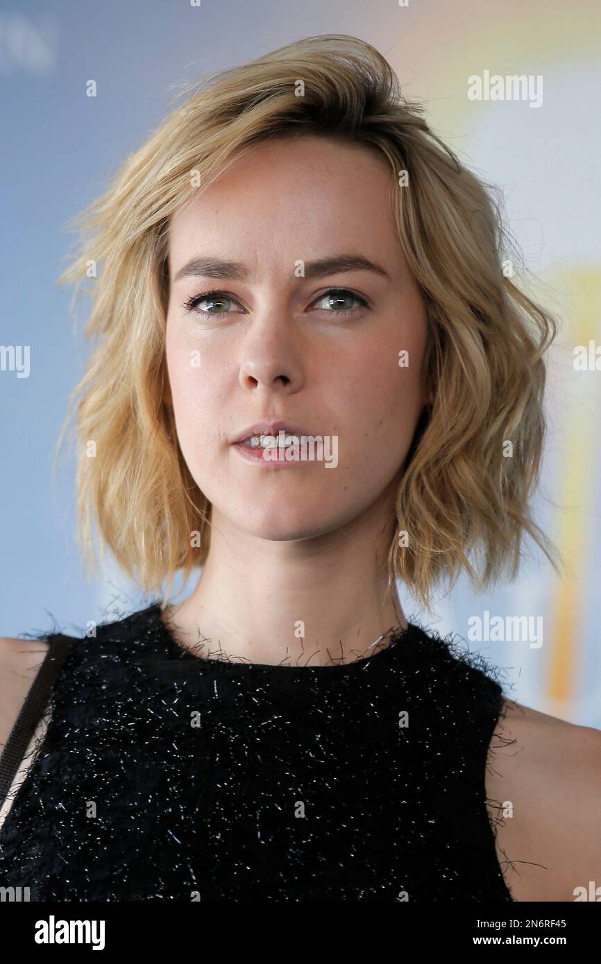 Actress Jena Malone poses during a photo call for the film "The Wait ...