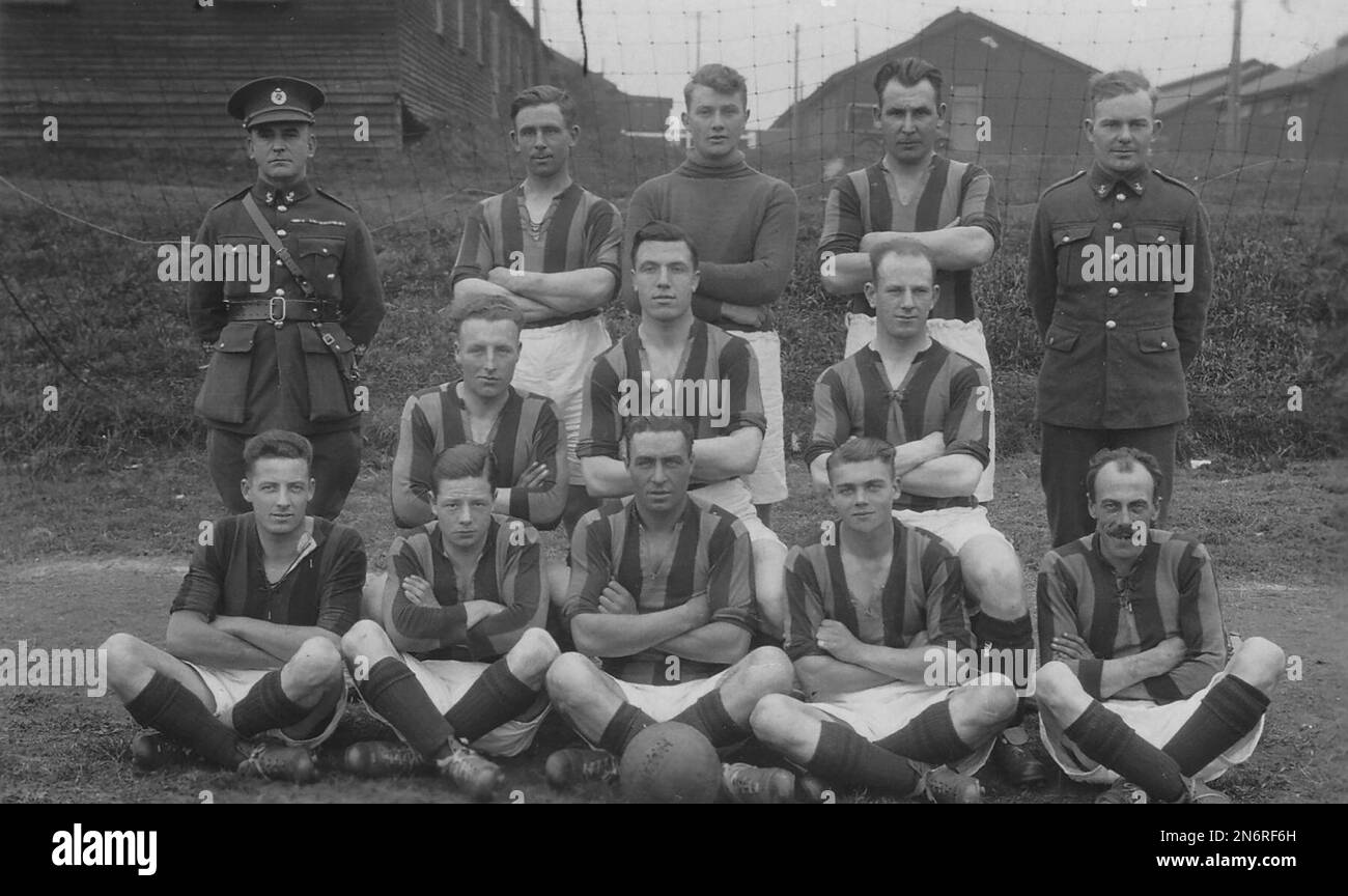 Biggin hill school of anti aircraft defense , royal engineers football ...