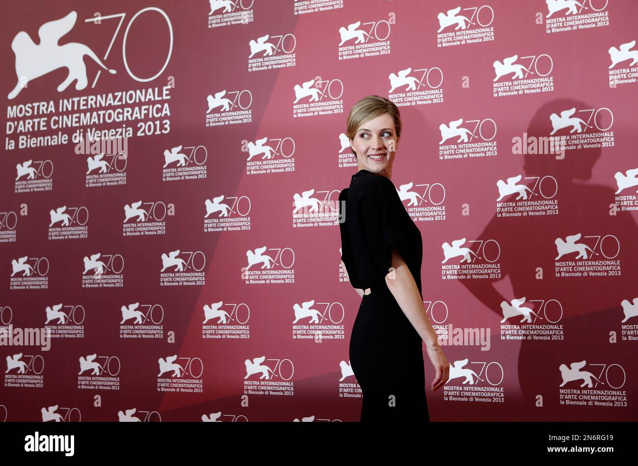 Actress Evelyne Brochu poses for photographers at the Tom A La Ferme ...