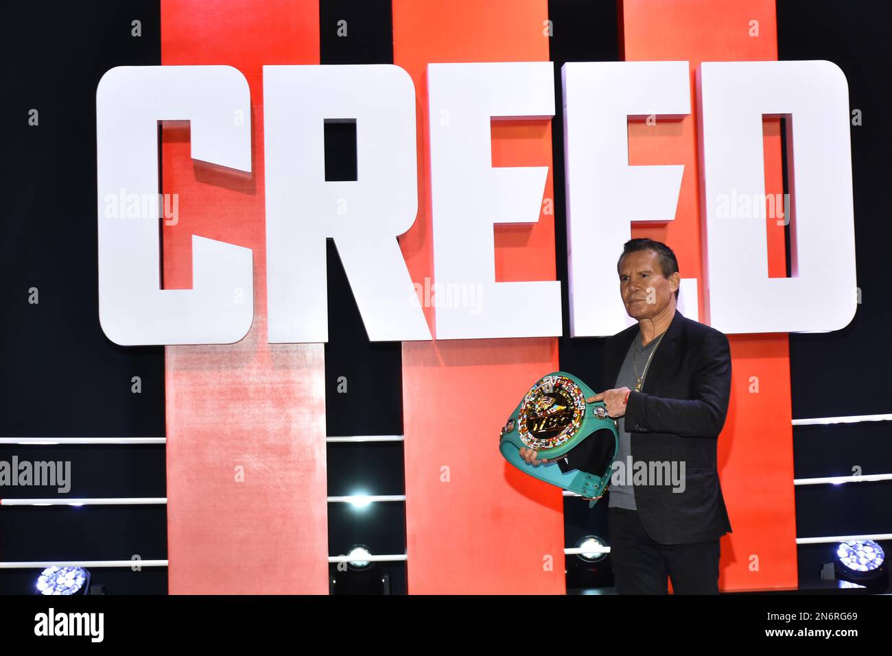 February 9, 2023, Mexico City, Mexico: Former Boxer Julio Cesar Chavez ...