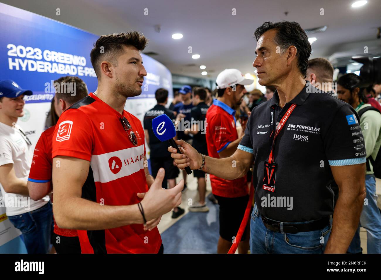 DENNIS Jake (gbr), Avalanche Andretti Formula E, Spark-Porsche, Porsche ...