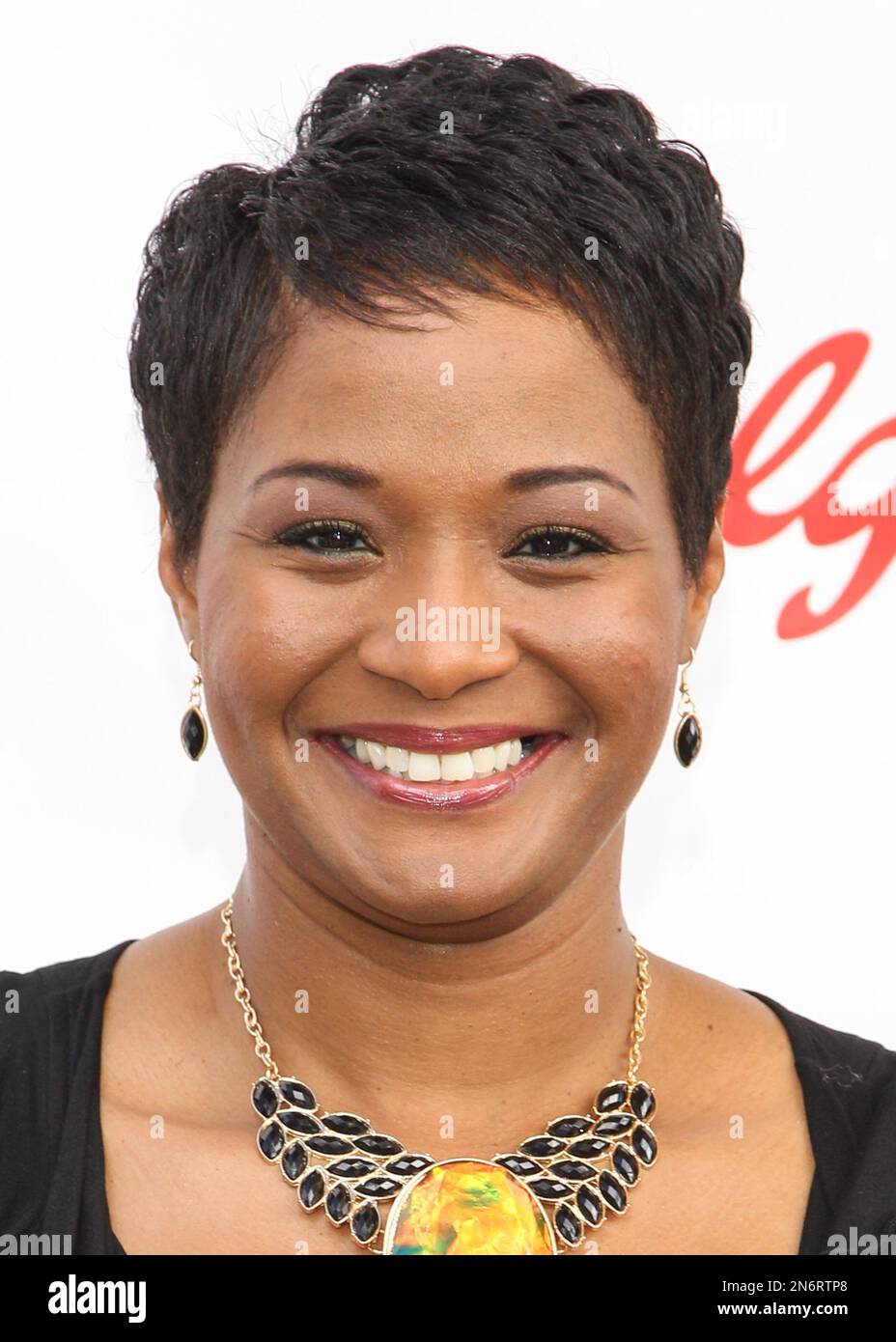 Actress Tisha French arrives at the Sunshine Beyond Summer Celebration ...